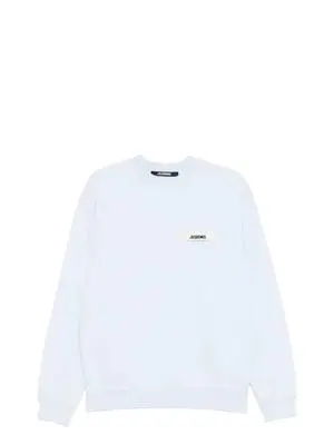 Kiton Autry Logo Sweatshirt - Blue