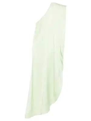 Rick Owens Long One-shoulder Dress - Green
