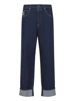 Marni Embroidered Jeans - Blue