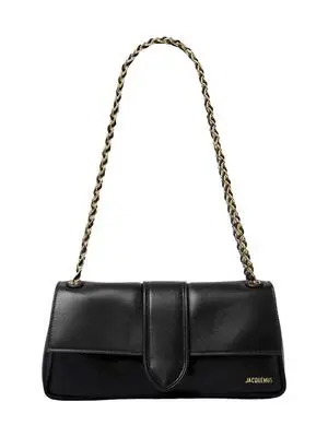 Jacquemus Bambino Chaine Shoulder Bag Black