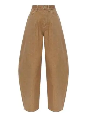 MAISON MARGIELA MM6 Maison Margiela Indigo Wide-Leg Jeans Brown