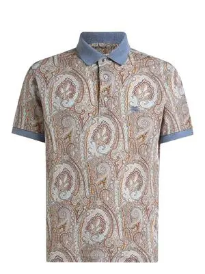 Etro Piqué Polo - Multi