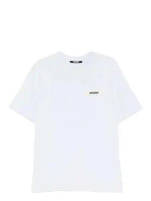 Jacquemus T-shirt With Patch - Blue