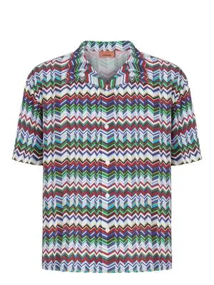 Missoni Zigzag Button-up Shirt Multi