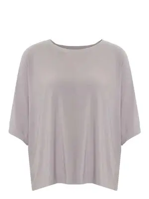 Norma Kamali Boxy T-shirt - Grey