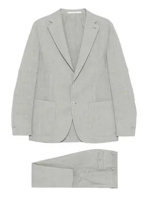 Eleventy Melange Two-piece Suit - Grey