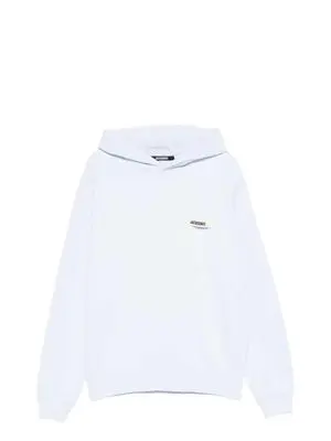 LANVIN Jacquemus Logo Hoodie - Blue