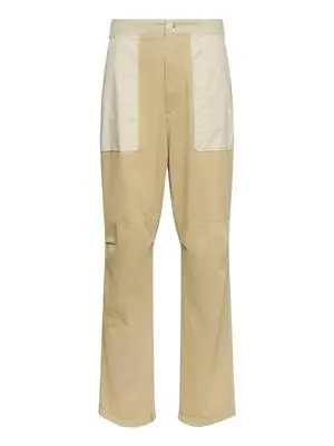MAISON MARGIELA Straight Fit Paneled Pants - Green