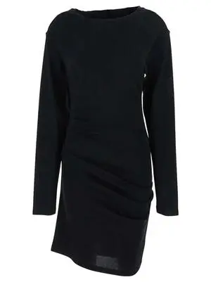 Jacquemus Gathered Dress - Black