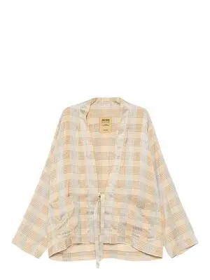 UMA WANG Plaid Jacket - Multi