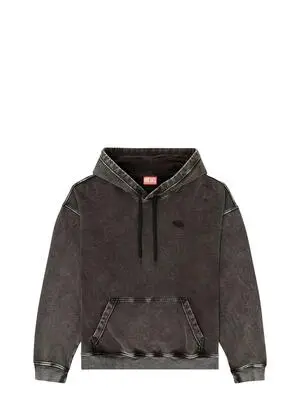 DIESEL® S-boxt-hood-den Hoodie With Drawstring - Grey