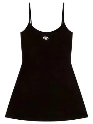 DIESEL® DIESEL D-Newhop-Od Short Dress With Logo Detail Black