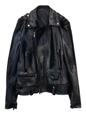 SALVATORE SANTORO Biker Jacket - Black