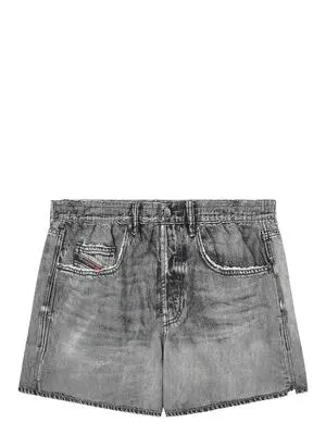 DIESEL® DIESEL Denim Shorts With Pockets Grey