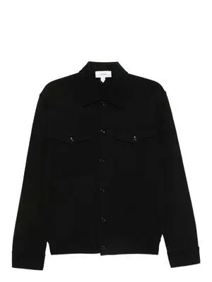 LARDINI Button-down Cardigan - Black