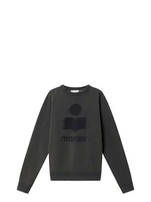 MARANT Mikoy Printed Sweatshirt - Black
