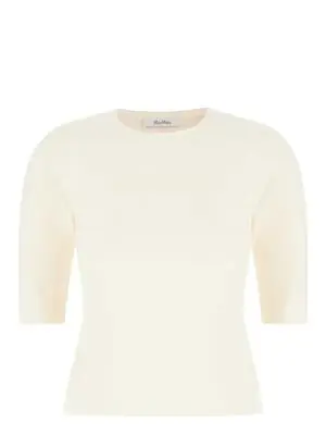 Max Mara Embossed T-shirt - White