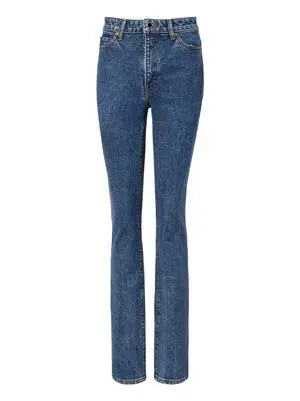 Khaite Daria Slim Jeans - Blue