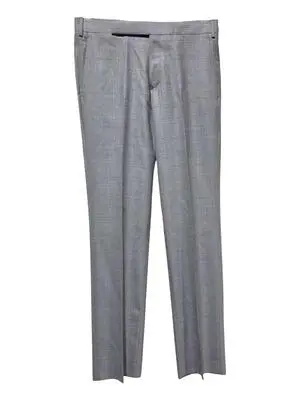 LARDINI Wool Tailored Trousers - Grey