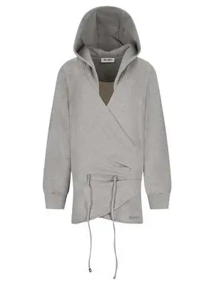 Attico American Fleece Mini Dress - Grey