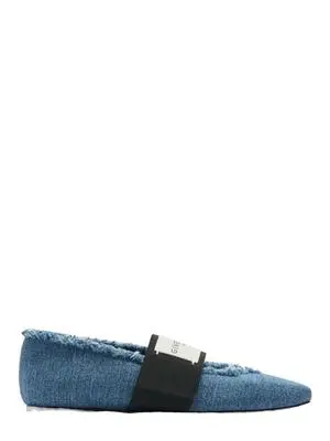 Givenchy Square-toe Ballet Flats - Blue