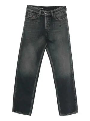 DIESEL® 1988 D-ark Distressed Straight-leg Jeans - Blue