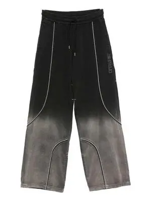 Off-White Offline Gd Gab Slouchy Trackpants - Black