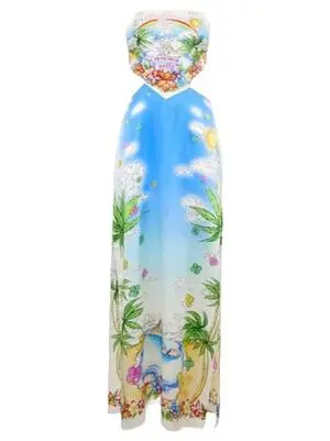 Casablanca Printed Maxi Dress - Multi