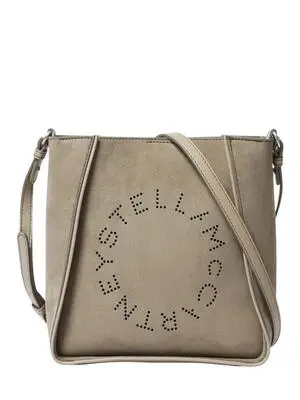Stella McCartney Stella McCartney Alter Suede Shoulder Bag Green