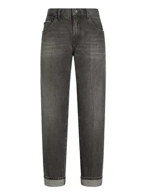 Dolce & Gabbana Denim Pants - Grey