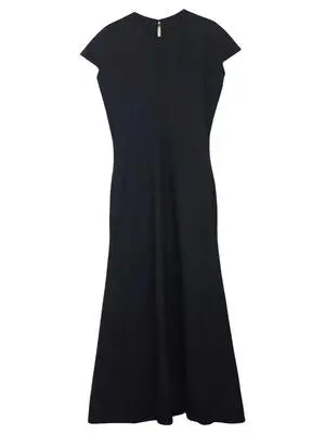 JIL SANDER Cutout Maxi Dress - Black