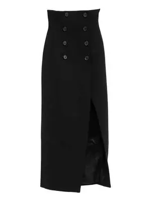 Khaite Luiza Skirt - Black