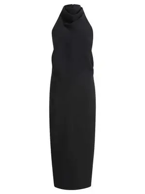 Khaite Roxanne Halterneck Maxi Dress - Black