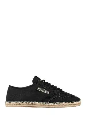 AUTRY AUTRY Black Denim Low Espadrilles