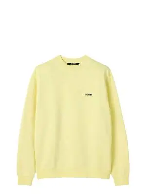 Jacquemus Logo-patch Sweatshirt - Yellow & Orange