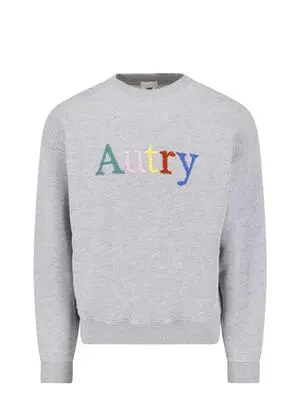 AUTRY Heavyweight 120d Jersey Sweatshirt - Grey