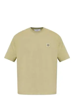 Stone Island Logo Patch T-shirt - Green