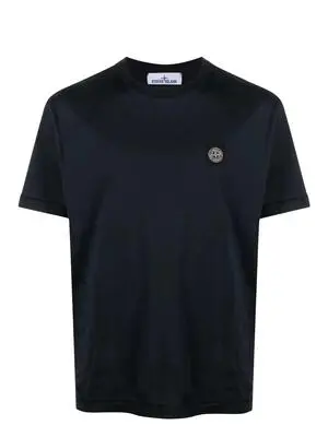Jacquemus T-shirt With Logo Appliqu - Blue
