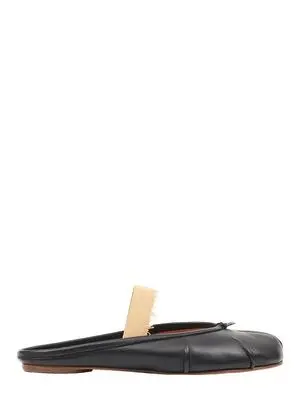 MAISON MARGIELA Tabi Split Toe Leather Pumps - Black