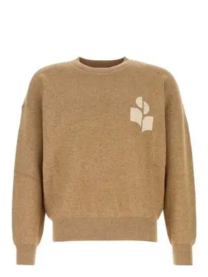 MARANT Atley Fine Knit Sweater - Brown