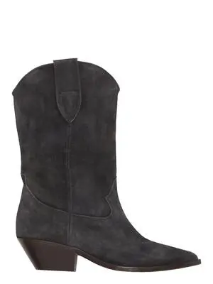 MARANT Suede Cowboy Boots - Grey