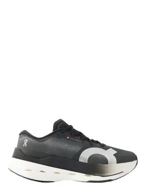 On ON Cloudboom Max Rubber-Trimmed Mesh Sneakers Black