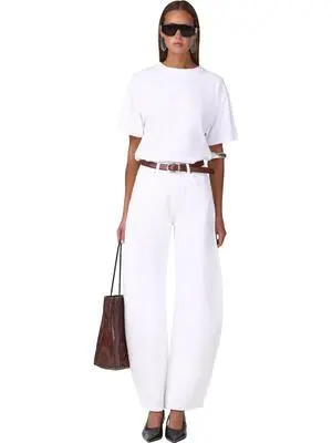 SAME SAME The Perfect Tee - 100% Cotton Relaxed Fit T-Shirt White