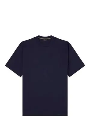 Brioni Cotton-jersey T-shirt - Blue