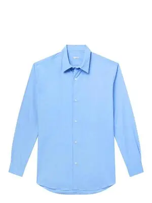 A.PRESSE A.PRESSE - Cotton-Poplin Shirt - Men - Blue - 1