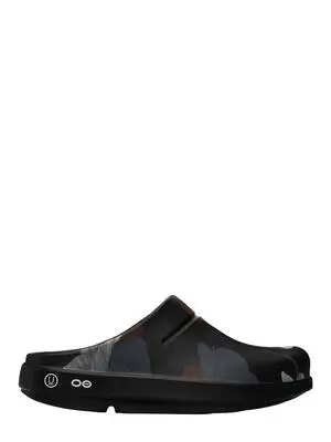 Undercover Floral-print Sandals - Black Base