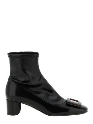 ROGER VIVIER Belle Vivier Ankle Boots - Black