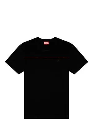 DIESEL® T-norm Round-neck T-shirt - Black