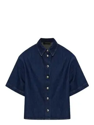 ANINE BING Lincoln Shirt - Black