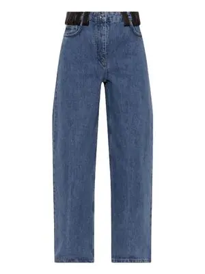 IRO PARIS Multi-pocket Belted Jeans - Blue